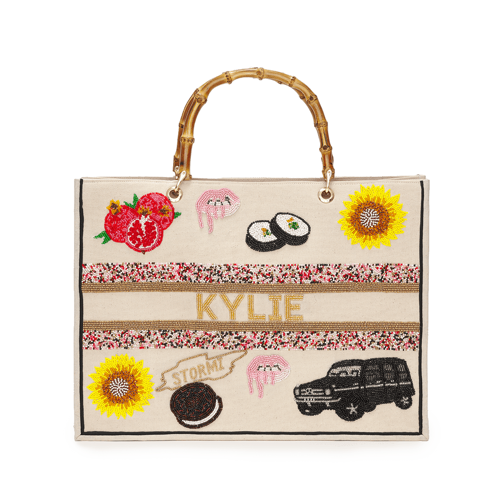 Bespoke 'Favourite Things' Bag – Custom Beaded Handbag UK – Lily & Bean