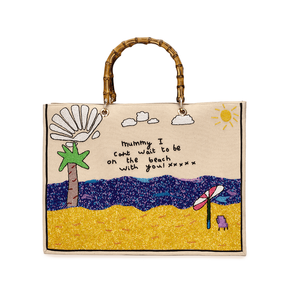 Bespoke 'Favourite Things' Bag – Custom Beaded Handbag UK – Lily & Bean